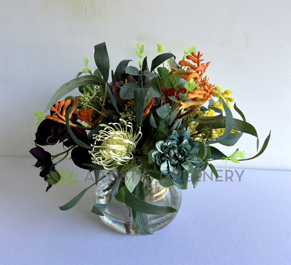 FA1136-CT - Mixed Style Floral Arrangement 30cm Tall (Ref: Brightwater ...
