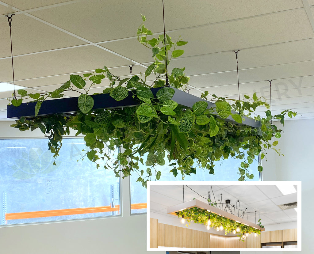 Drager (Balcatta) - Artificial Hanging Greenery Ceiling Suspended ...