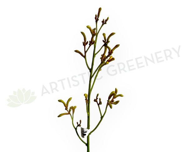 F0433 Artificial Kangaroo Paw Spray 76cm Yellow | ARTISTIC GREENERY ...