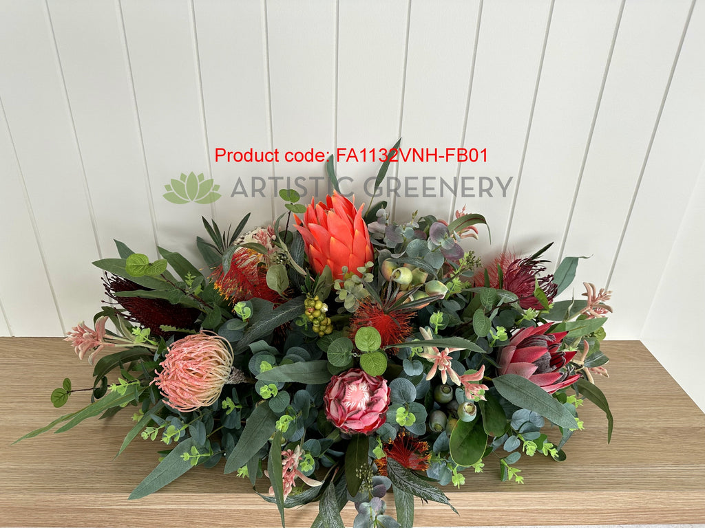 FA1132VNH-FB01 & 02 - Australian Natives Table Arrangements - Flat Base ...
