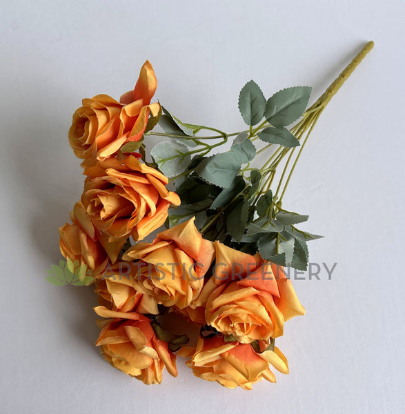 SP0375-S91 Silk Rustic Rose Rose Bunch 45cm | ARTISTIC GREENERY ...
