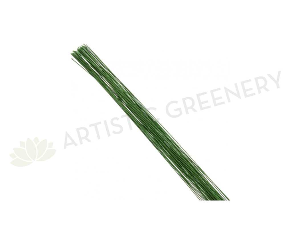 ACC0055 Green Floristry Wire (25 pieces per bundle) – Artistic Greenery