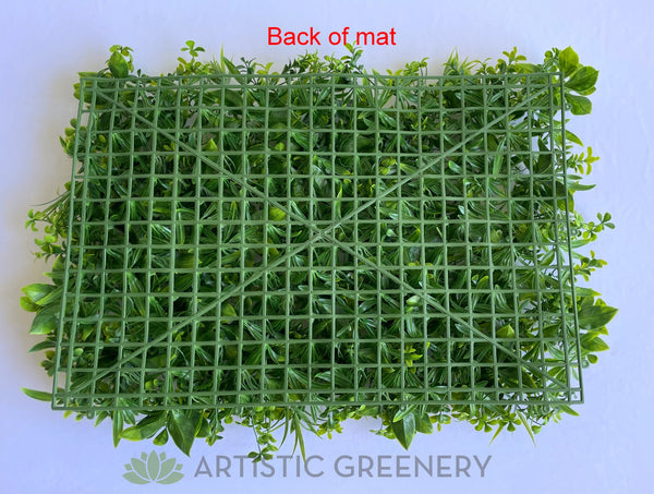 ACC0104 Faux Green Wall Panel (Premium) 60x40cm Vertical Garden ...
