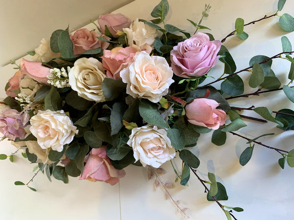 For Hire - Rustic Style Wedding Table Centrepiece 70cm (Code: HI0025 ...