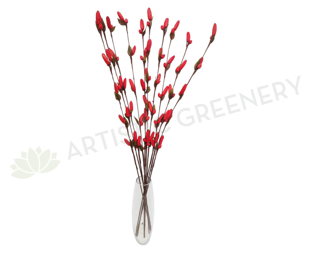 DS0041C Decorative Sticks with Hanging Flowers 103cm Red – Artistic ...