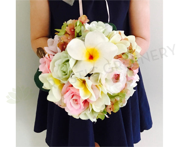 Flower Girl Bouquet Posy Silk Flowers Custom-made Perth Australia ...
