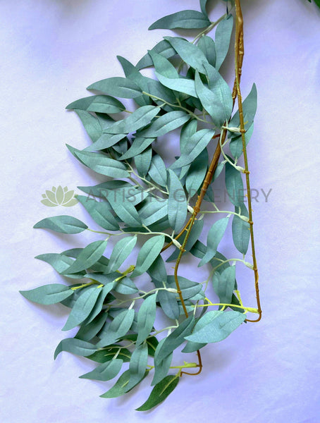 HP0070 Artificial White Willow Garland 180cm Grey Green | ARTISTIC ...