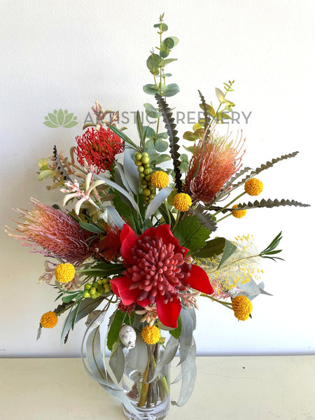 FA1057N - Artificial Native Flowers Arrangement (70cm Height ...
