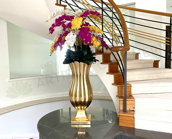 Home Installation (Under the Staircase) - Orchid Floral Arrangement ...