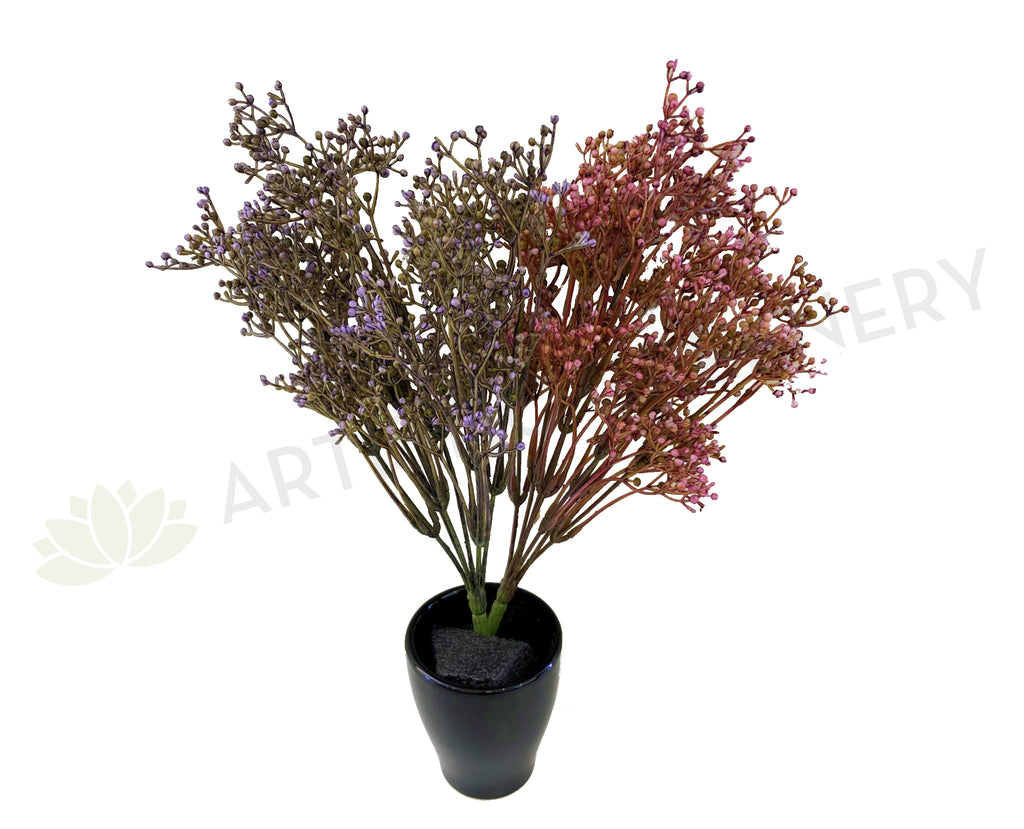 SP0277 Artificial Mini Berry Fillers 33cm Purple / Pink Malaga Perth ...