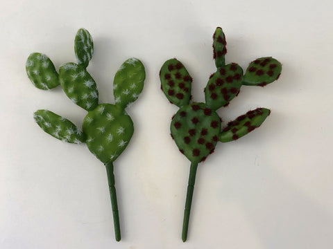SP0280 Artificial Prickly Pear Cactus 22cm 2 Styles Australia ...